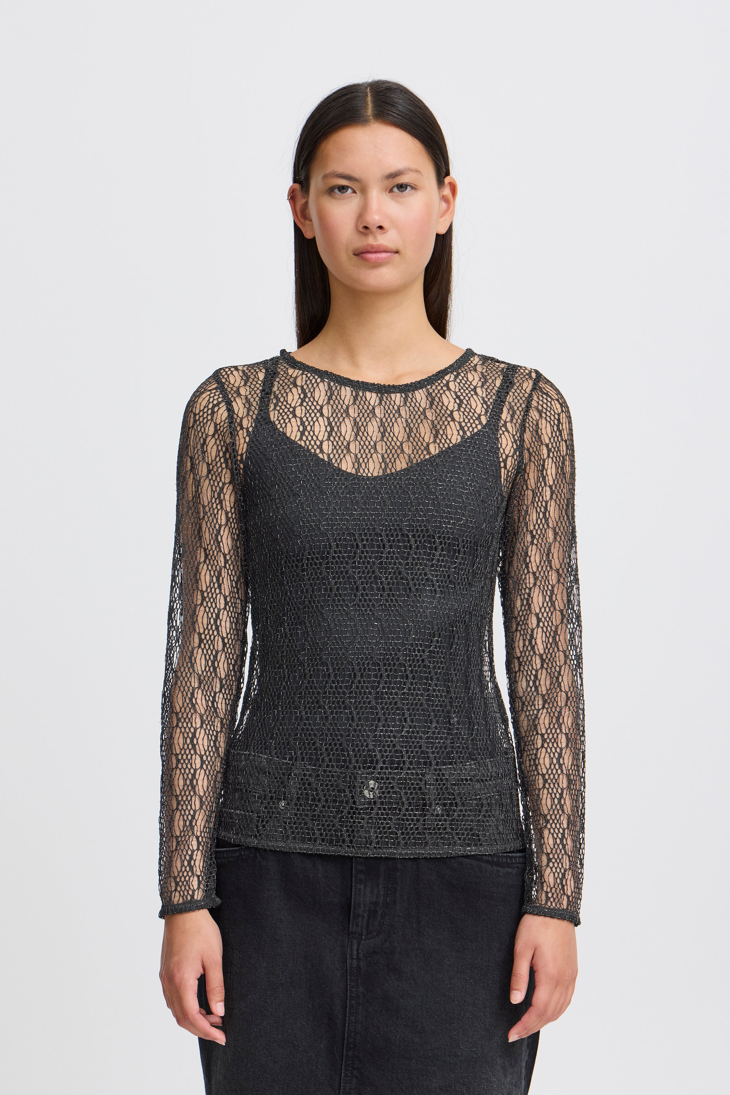 Netty Sheer Top – The Heart